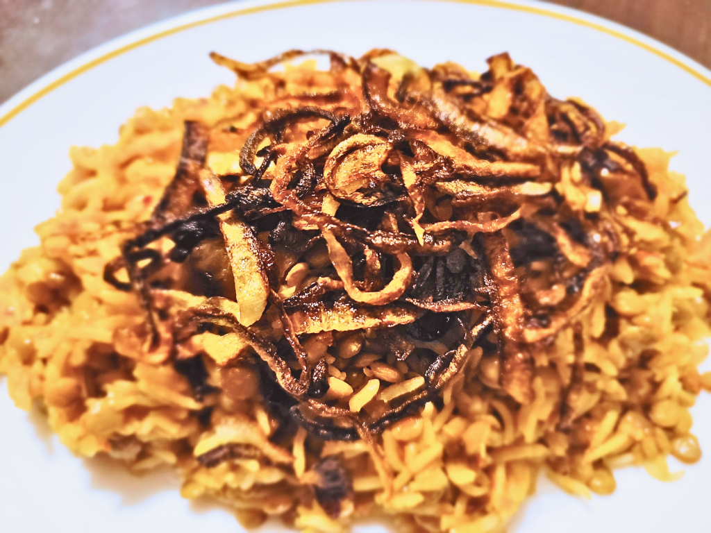Mujadara – Lentils and Rice – Feel Good Recipes